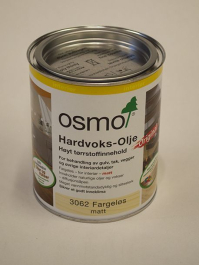 Osmo | Hårdvaxolja 0.75L Farglös Matt 3062 - Gulvxtra.se